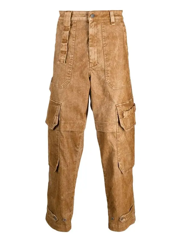 DIESEL® D-multy Joggjeans Tapered Cargo Jeans - Neutrals
