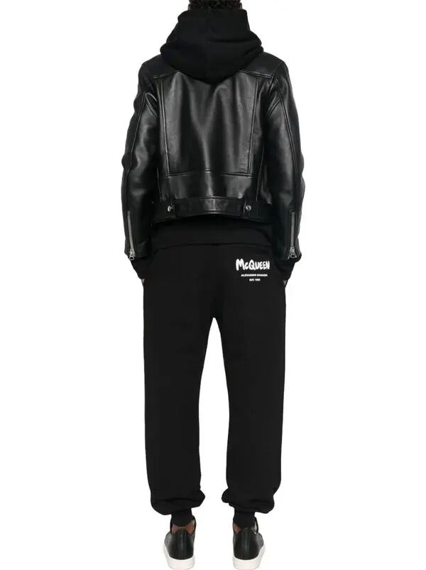 Alexander McQueen Logo-print Track Pants - Black