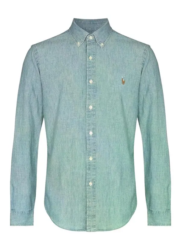 Polo Ralph Lauren Polo Pony Chambray Shirt - Blue