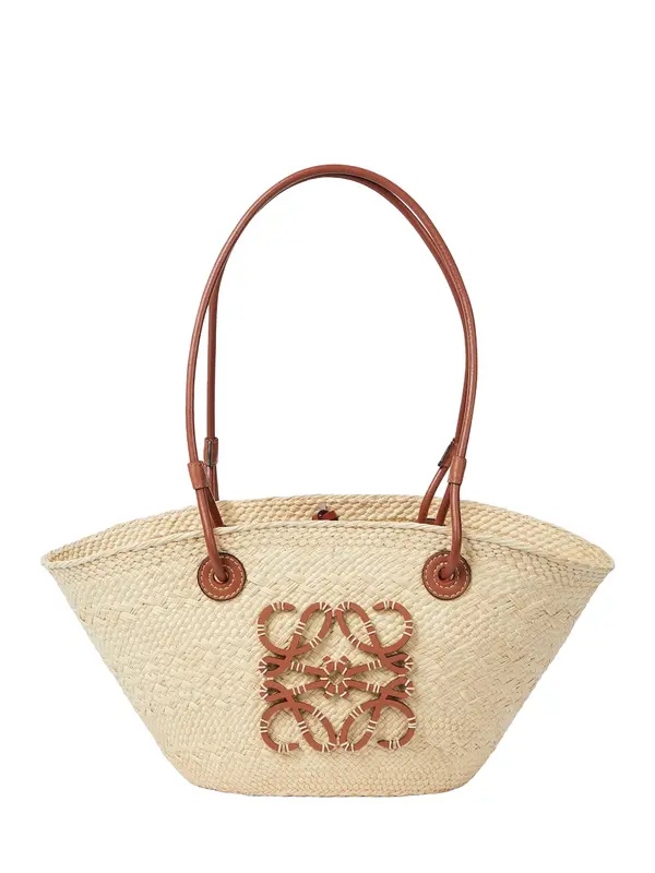 Loewe Paula's Ibiza Anagram Small Basket Bag - Beige