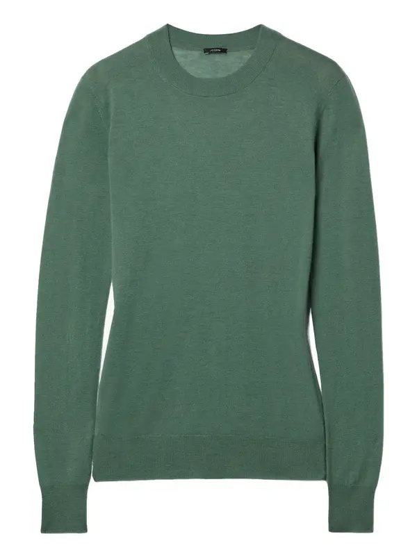 JOSEPH Cashair Cashmere Sweater - Green
