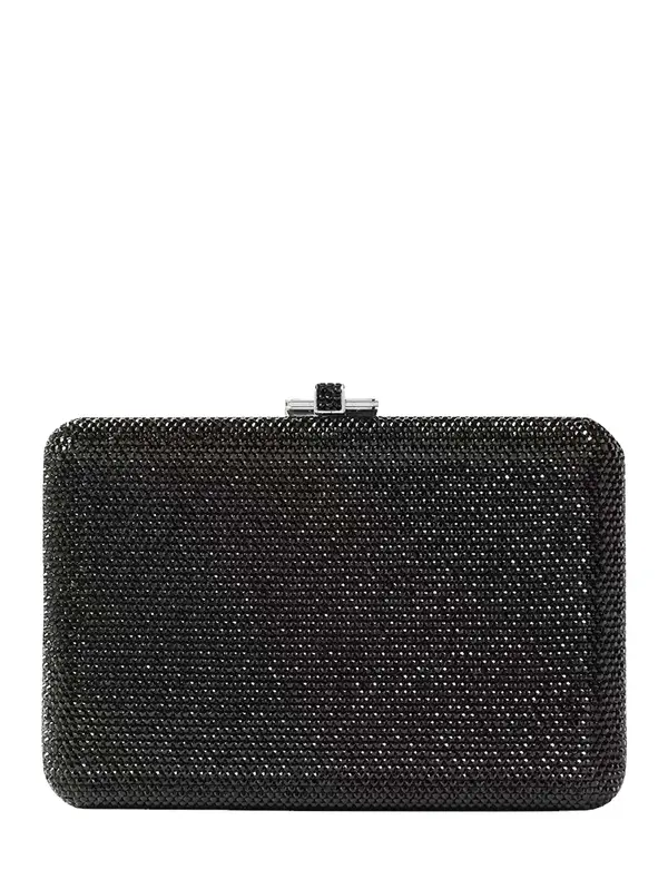 Judith Leiber Slim Slide Clutch - Black