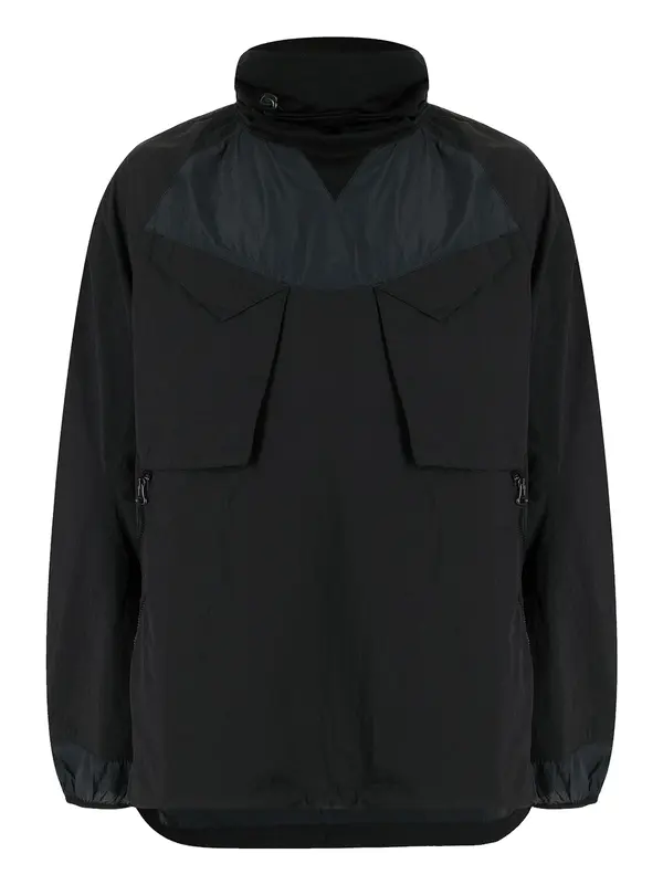 MAHARISHI Pullover Funnel-neck Jacket - Black