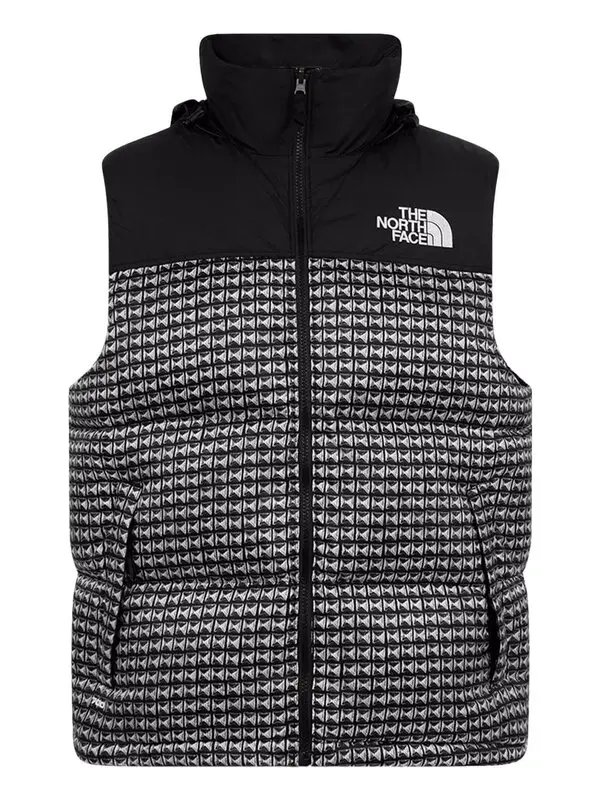 Supreme X The North Face Studded Print Vest - Black