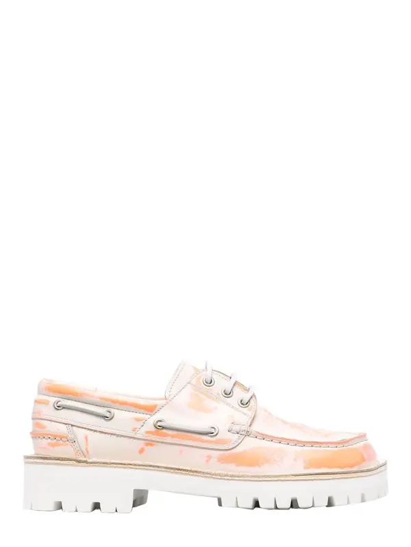 Camper Eki Tie-dye Loafers - Orange
