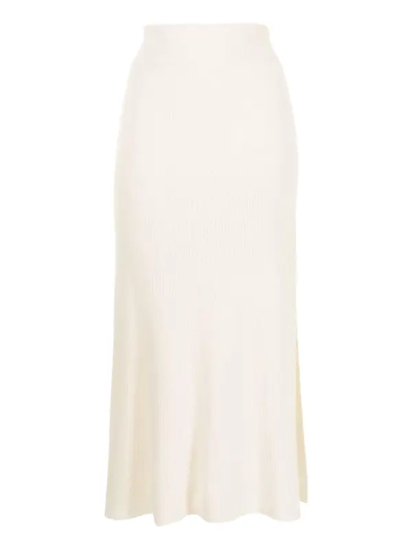 Cashmere In Love River A-line Skirt - White