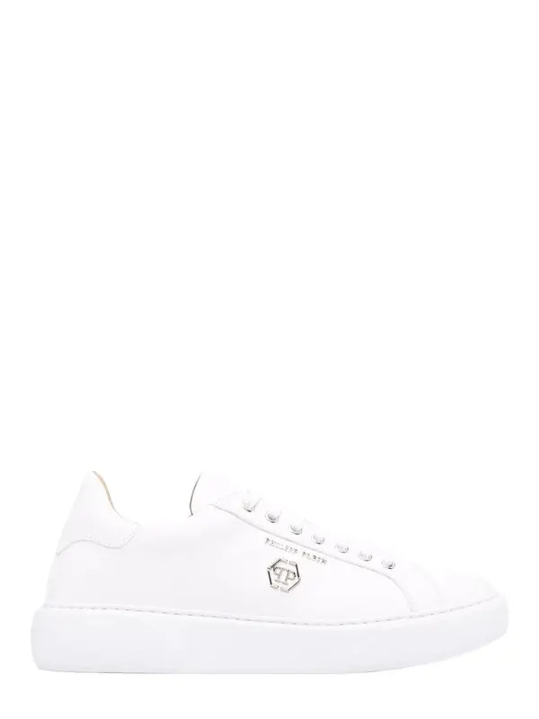 Philipp Plein Logo-plaque Low-top Sneakers - White