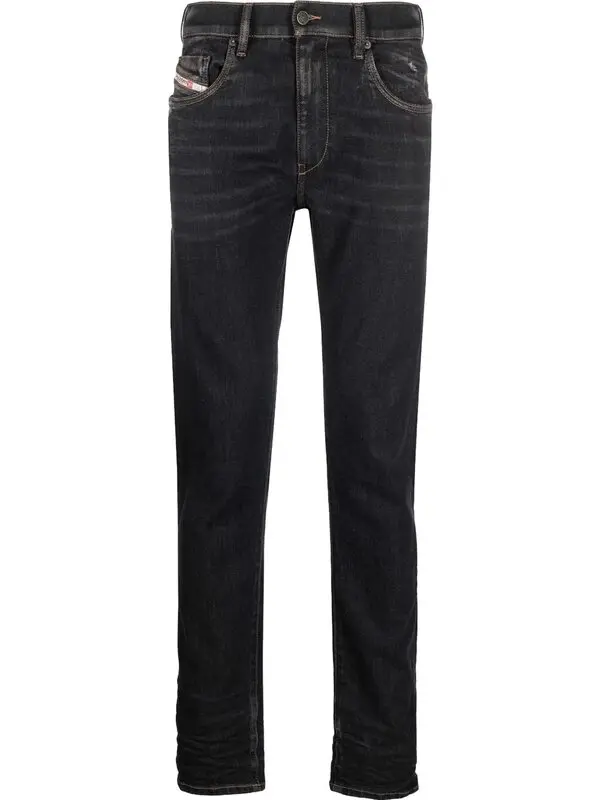 DIESEL® D-strukt Slim-fit Jeans - Black