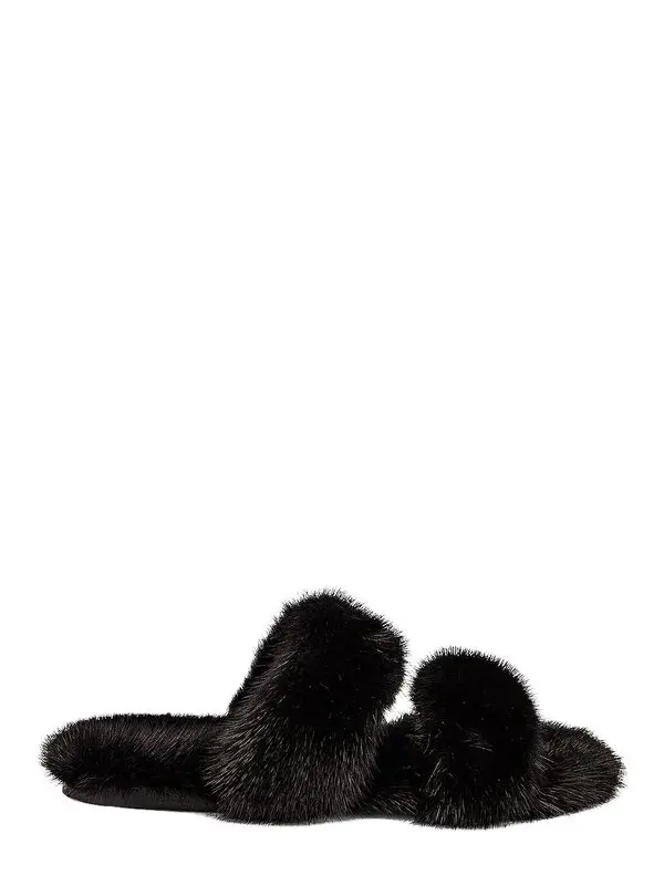 Saint Laurent Bleach Sandals - Nero