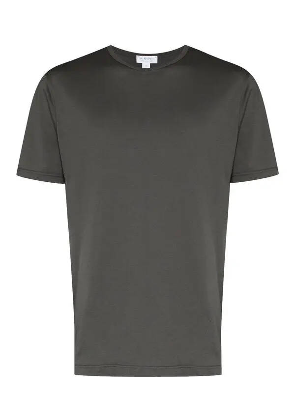 Sunspel Crew Neck T-shirt - Neutrals