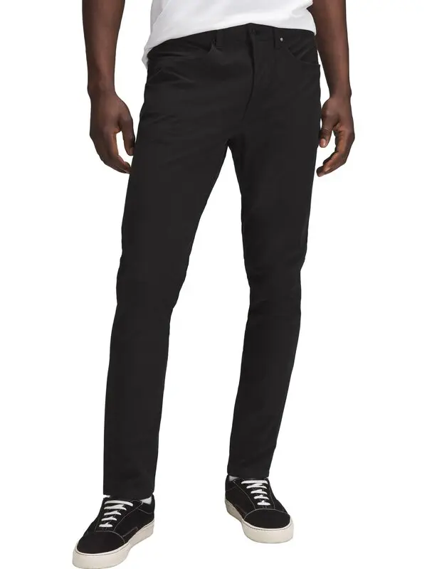 Lululemon Abc Slim-fit 5 Pocket Pant 34l - Black
