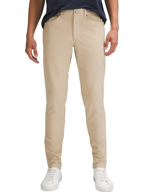 Lululemon Abc Slim-fit 5 Pocket Pant 34l - Trench