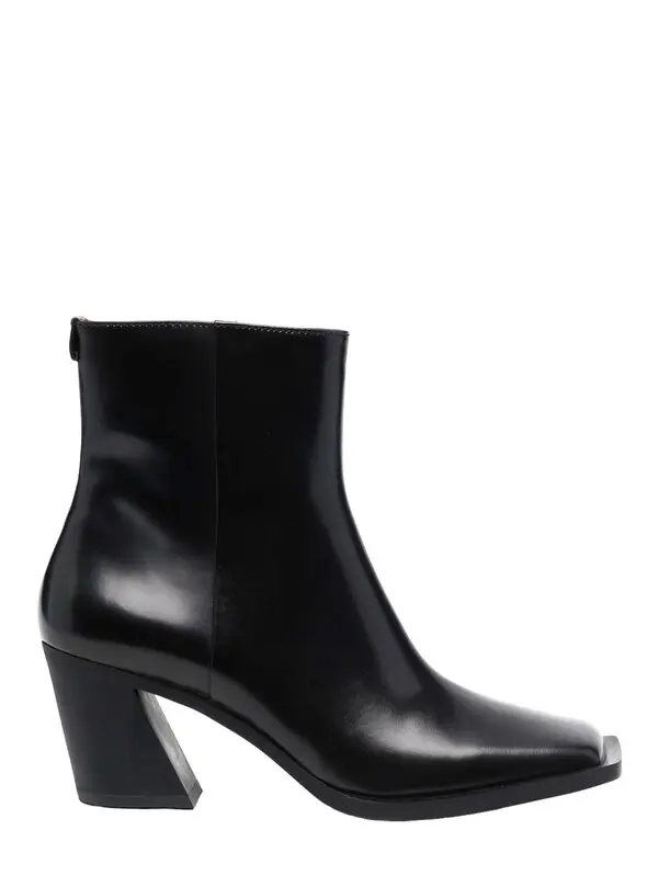 Camper Karole Zipped Ankle Boots - Black