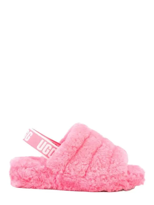 UGG Fluff Yeah Slingback Sandals - Pink