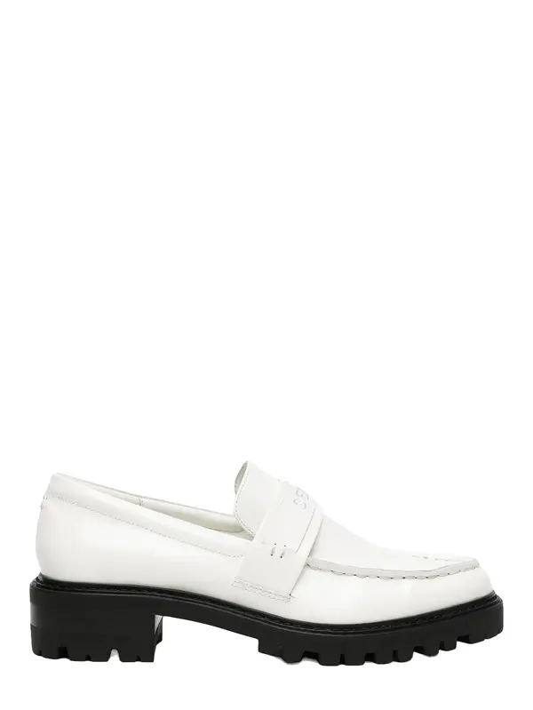Senso Met I Leather Loafers - White