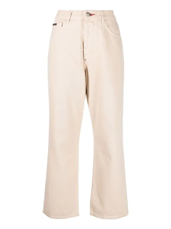Philipp Plein Loose-cut Trousers - Neutrals