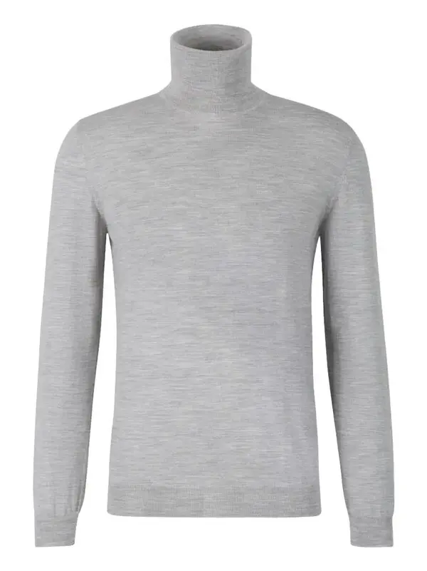ZANONE Roll-neck Sweaater - Grey