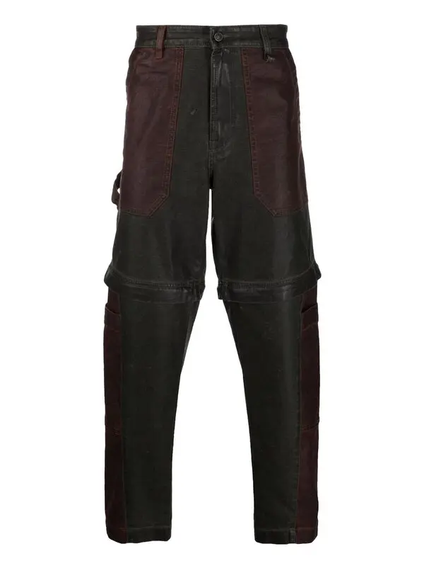 DIESEL® Tapered Utility Trousers - Green