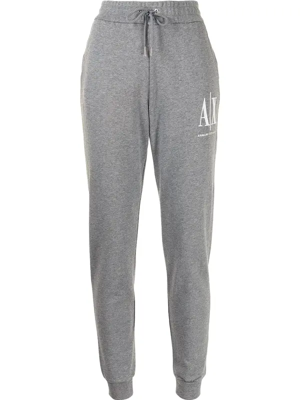 Armani Exchange Logo-print Sweatpants - Grey