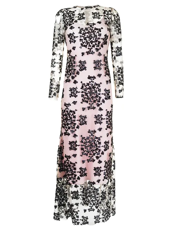 MACGRAW Cavalleri Sequinned Dress - Pink