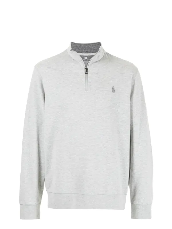 Polo Ralph Lauren Embroidered Logo Sweatshirt - Grey