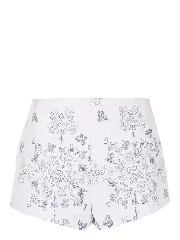 MACGRAW Abbey Hotpant Shorts - White