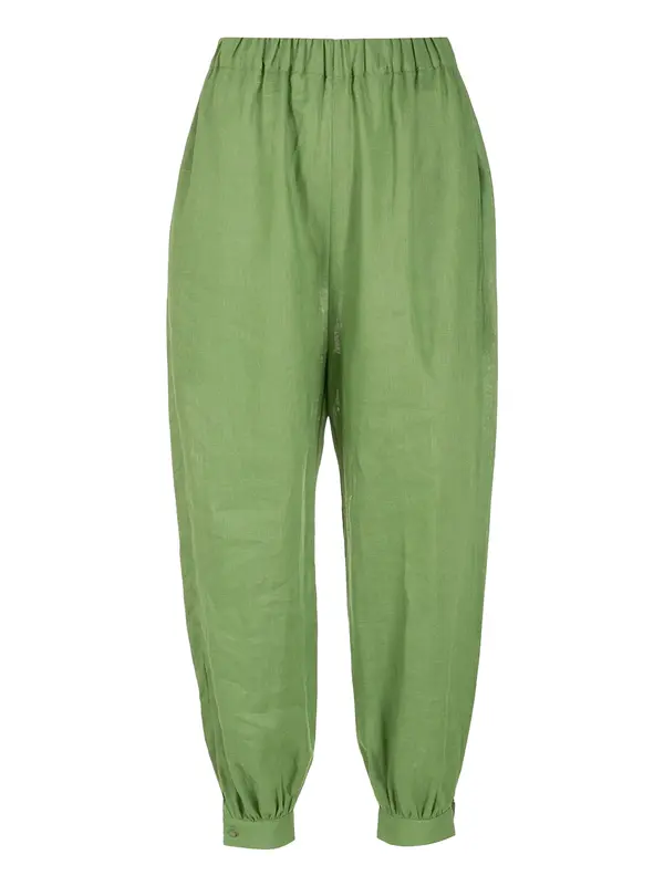 CLUBE BOSSA Sam Cropped Trousers - Green