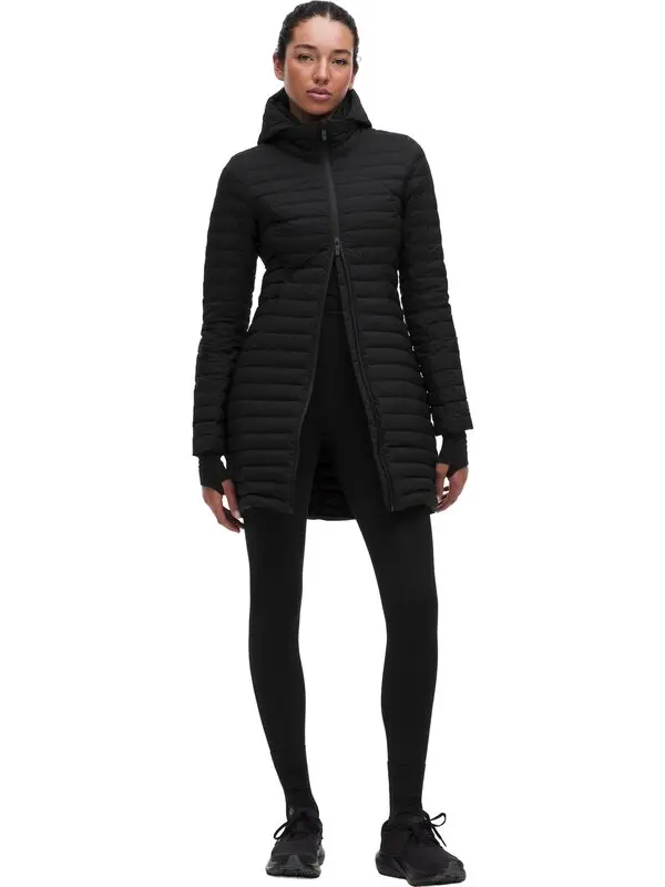 Lululemon Pack It Down Long Jacket - Black