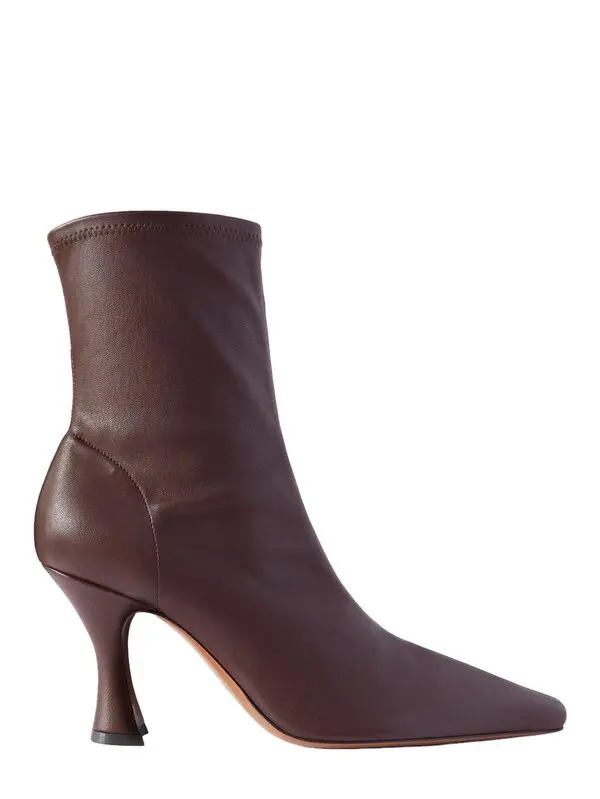 NEOUS Ran Stretch-leather Ankle Boots - Brown