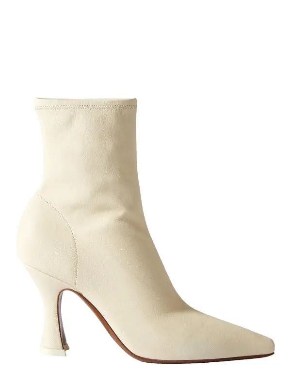 NEOUS Ran Stretch-leather Ankle Boots - Neutrals