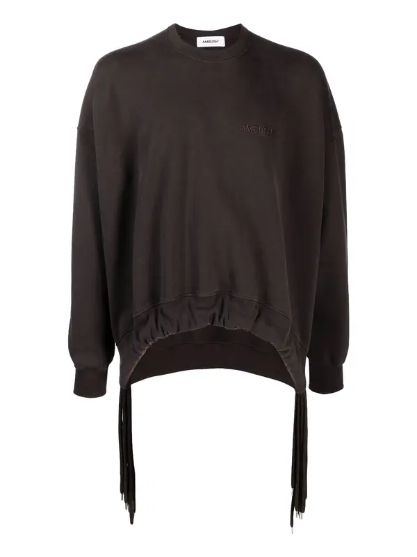 AMBUSH Multi-cord Crew-neck Sweatshirt - Brown