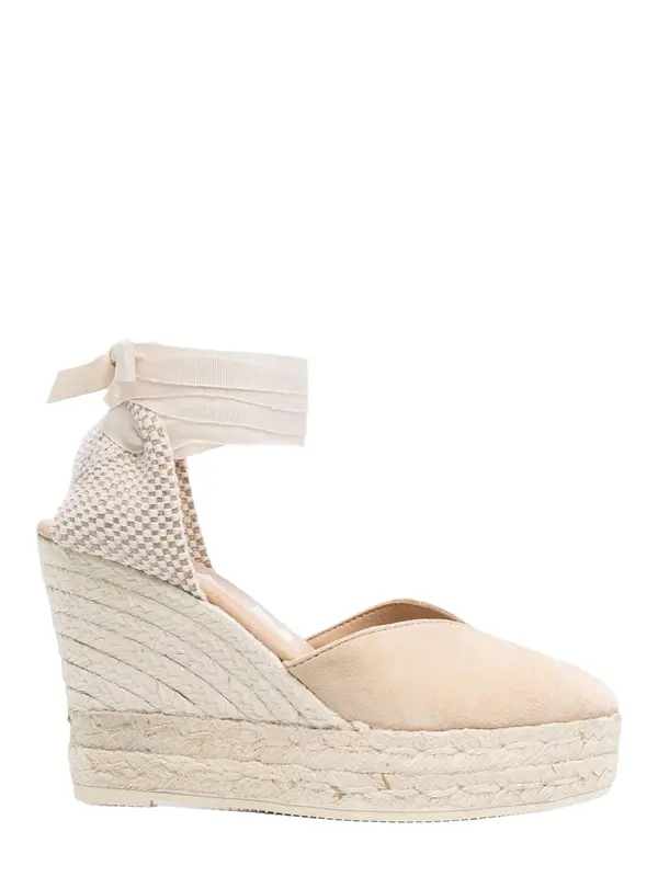 Manebí Hamptons Wedge Espadrilles - Neutrals