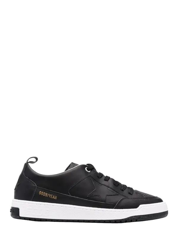 Golden Goose Yeah Low-top Sneakers - Black