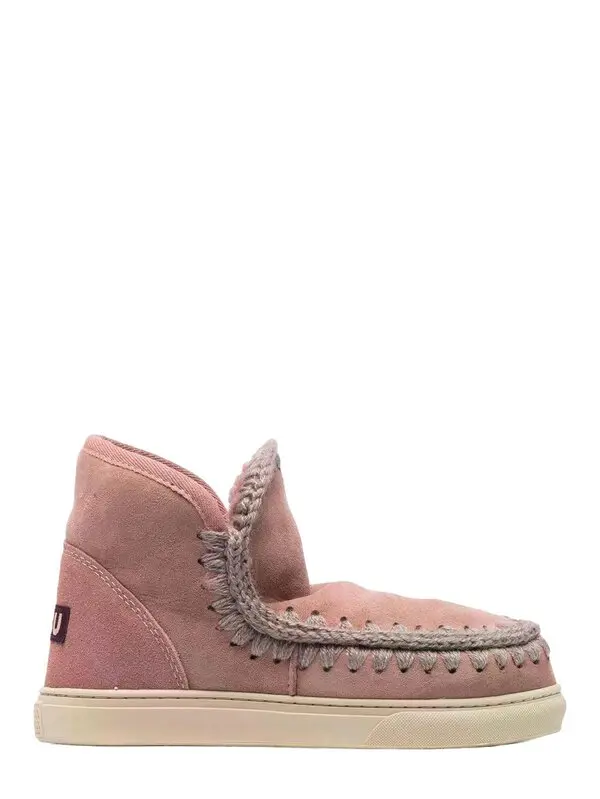 Mou Slip-on Ankle Boots - Pink