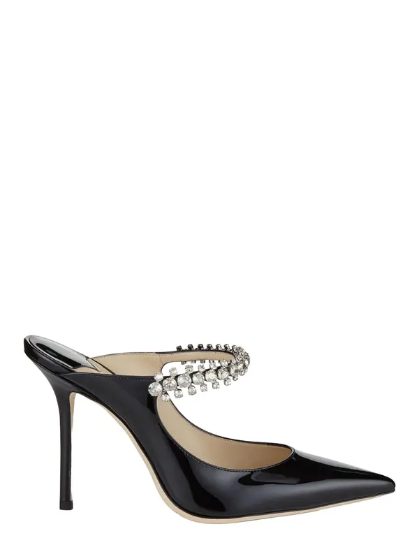 JIMMY CHOO Bing 100 Mules - Black