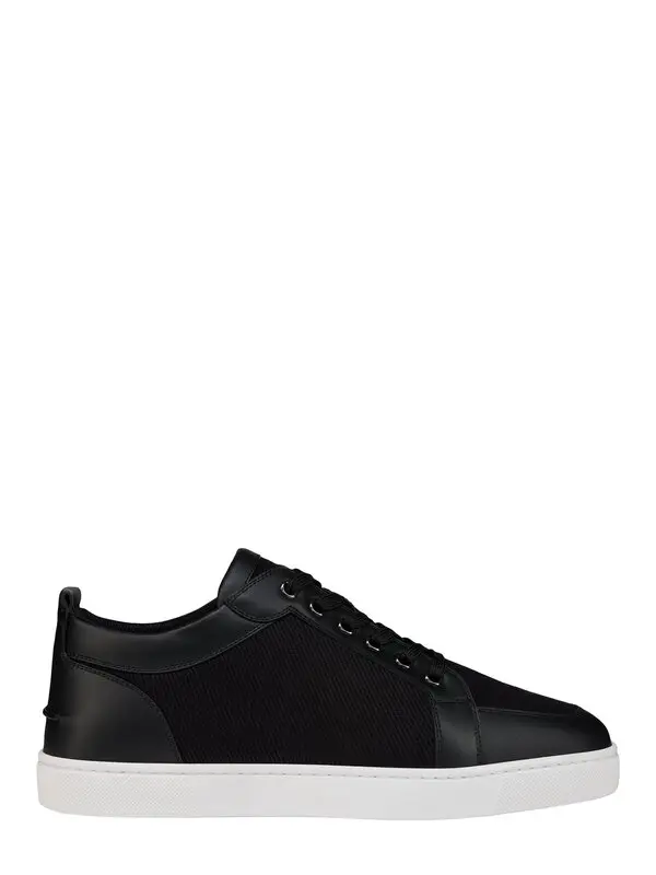 CHRISTIAN LOUBOUTIN Rantulow Leather Sneakers - Black
