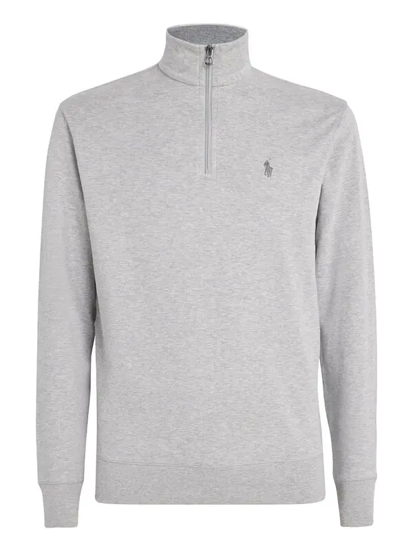 Polo Ralph Lauren Quarter-zip Sweatshirt - Grey