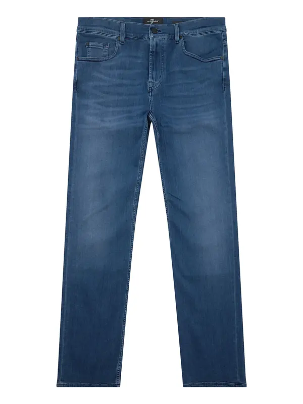 7 For All Mankind Straight Luxe Performance Jeans - Blue