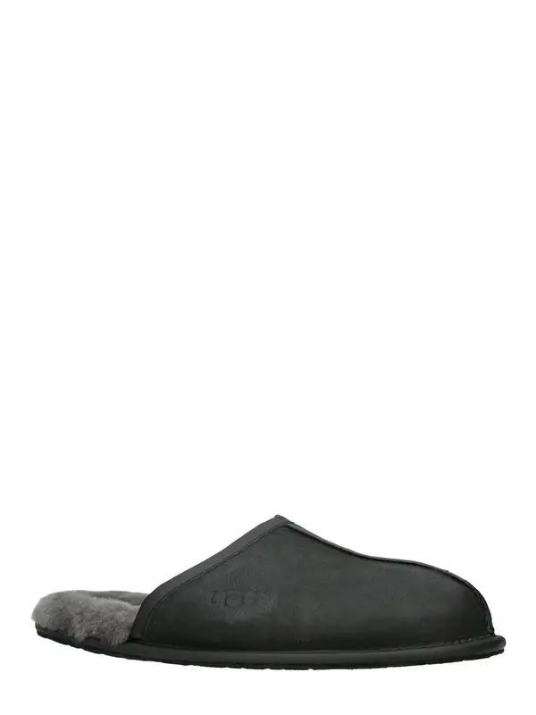 UGG Suede Scuff Slippers - Black