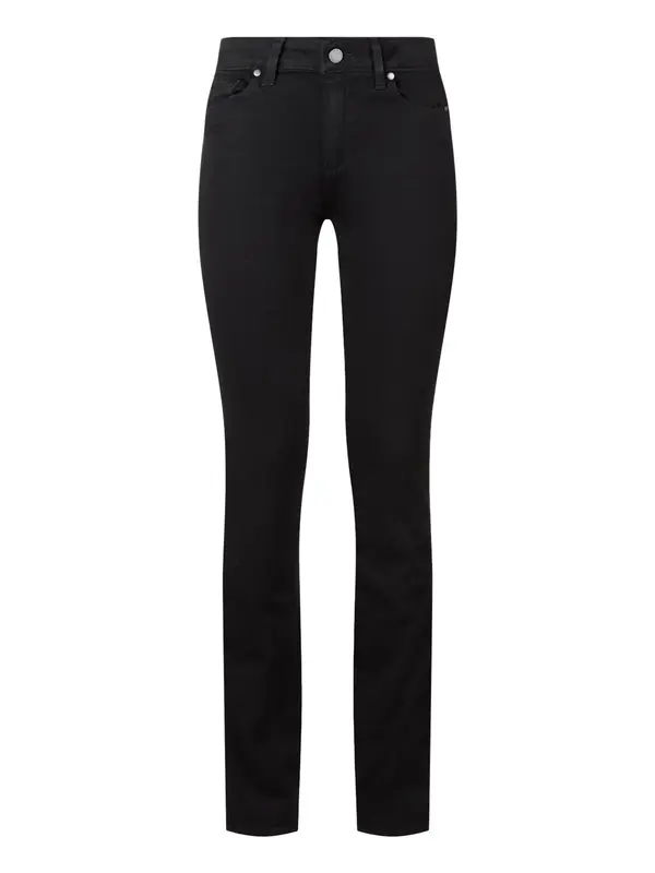 Paige Hoxton Straight Leg Jeans - Black