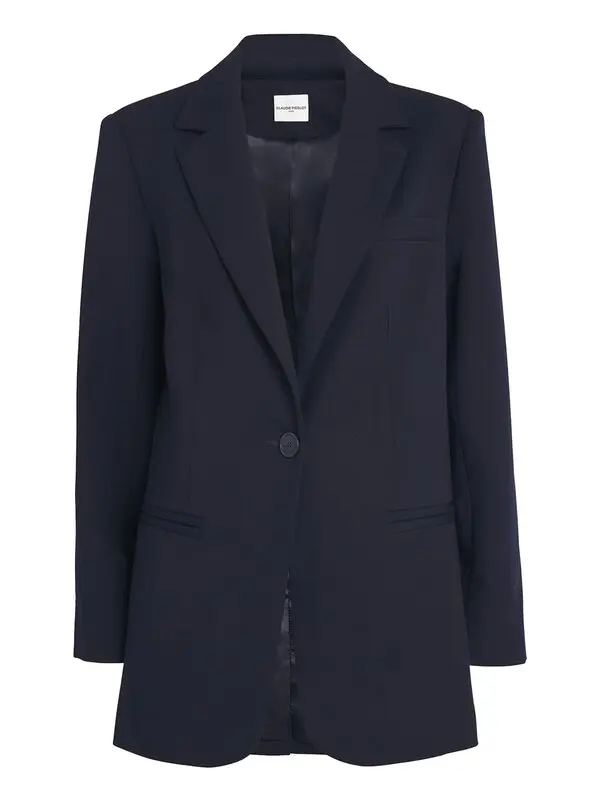Claudie Pierlot Single-breasted Blazer - Blue