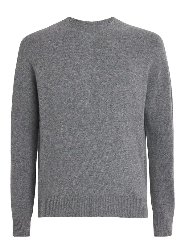 JIL SANDER Virgin Wool-cashmere Sweater - Grey