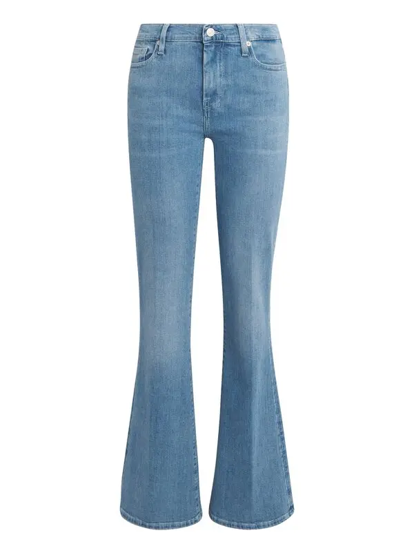 7 For All Mankind Dojo Flare Jeans - Blue