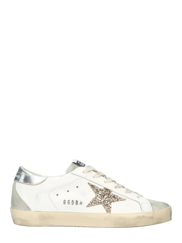 GOLDEN GOOSE Super-star Leather Sneakers - White