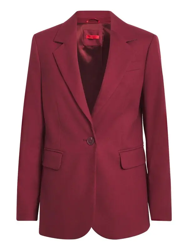 Max & Co. Single-breasted Blazer - Red