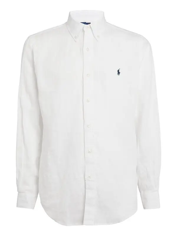 Polo Ralph Lauren Linen Shirt - White