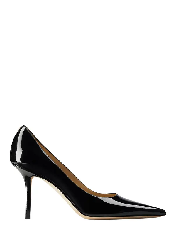 JIMMY CHOO Love 85 Leather Pumps - Black