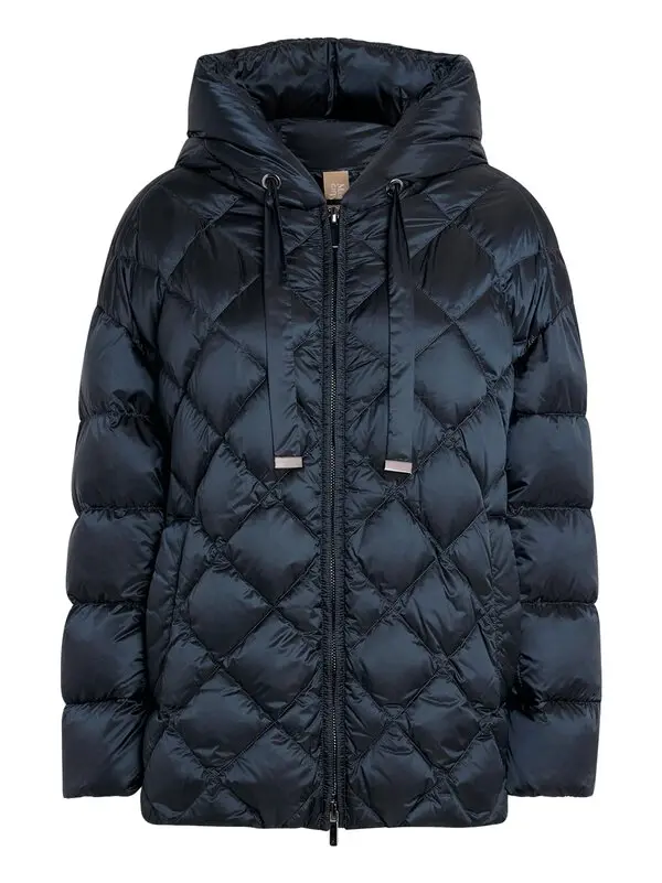 Max Mara Quilted Jacket - Blue