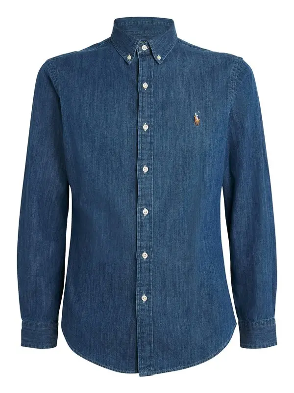 Polo Ralph Lauren Denim Oxford Shirt - Blue