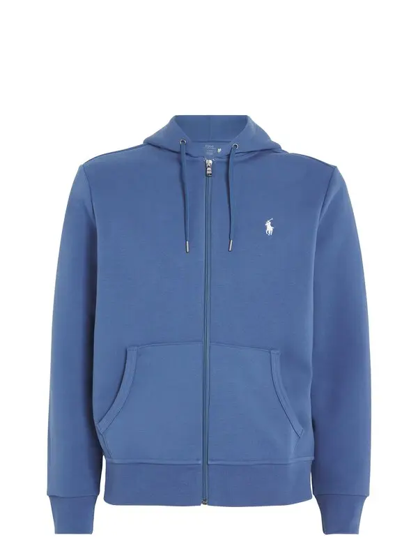 Ralph Lauren Polo Pony Zip-up Hoodie - Blue